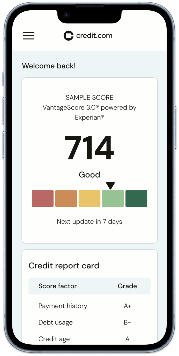 Mobile Credit App - Free Credit Score & Monitoring | Credit.com