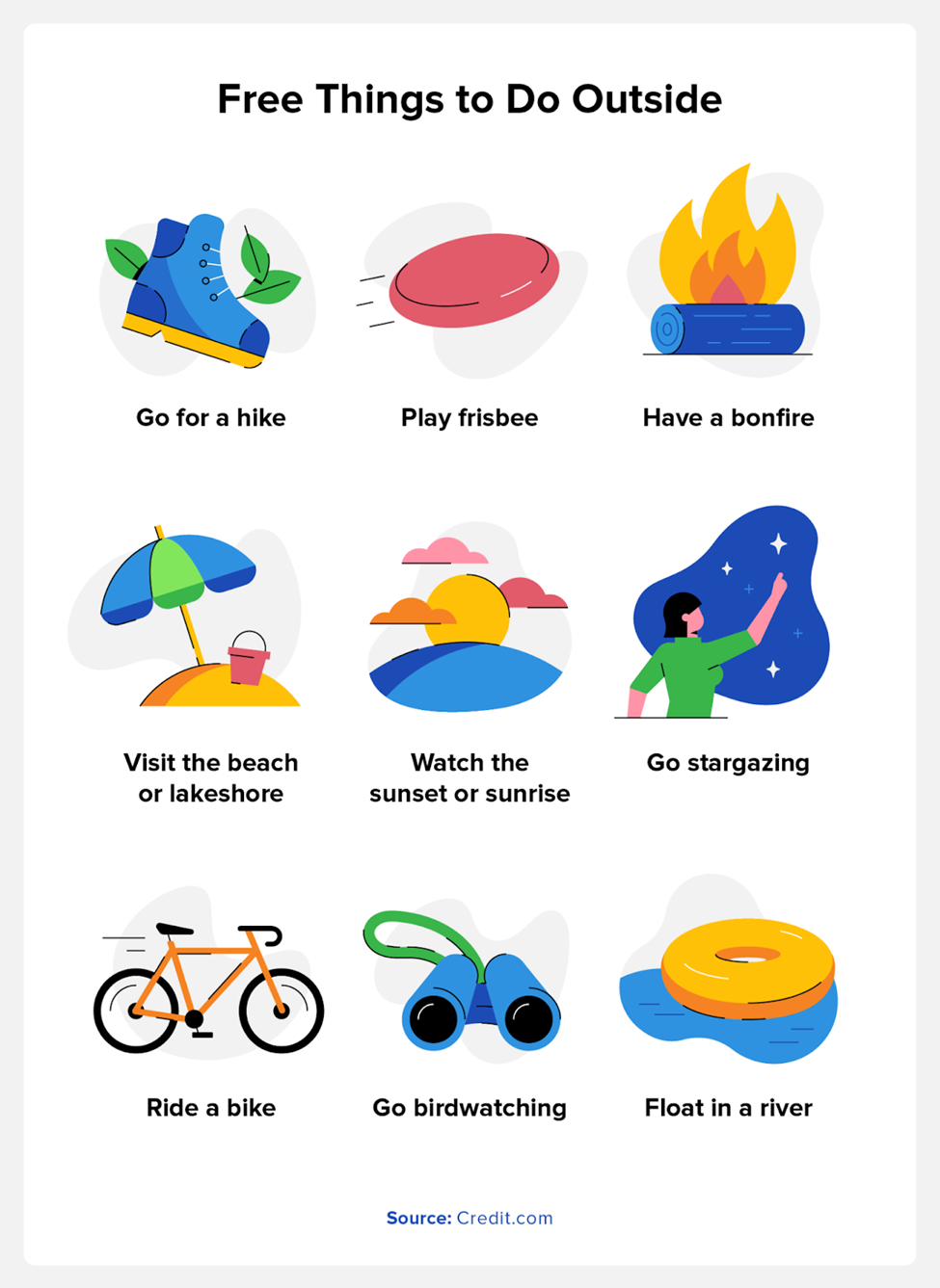 120+ things to do for free to save money